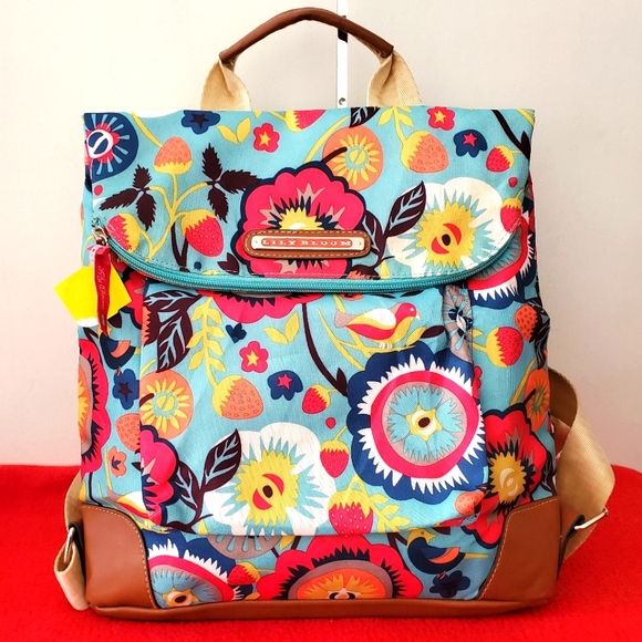 Lily Bloom | Bags | Lili Bloom Multi Color Backpack Bag | Poshmark
